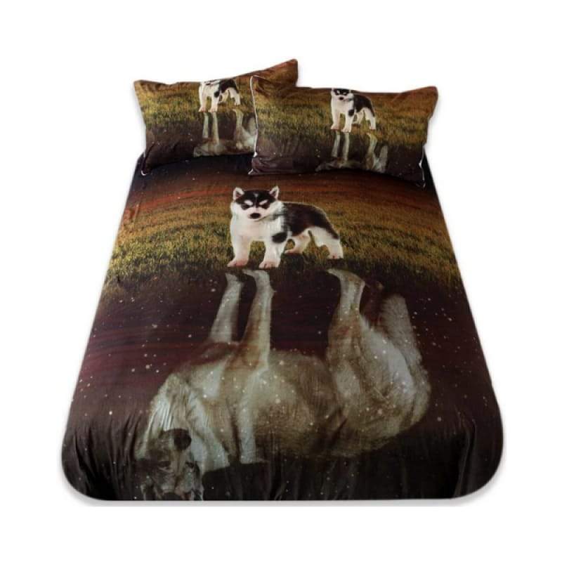 Påslakanset Varg & Husky & Wolf-Cult.com